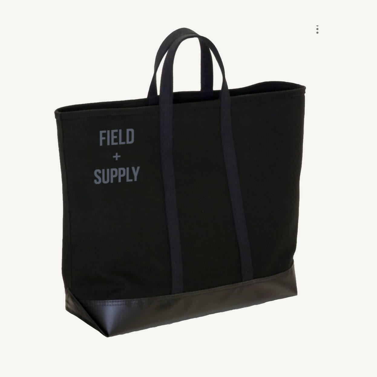 Standard Medium Tote (Black) – FIELD + SUPPLY
