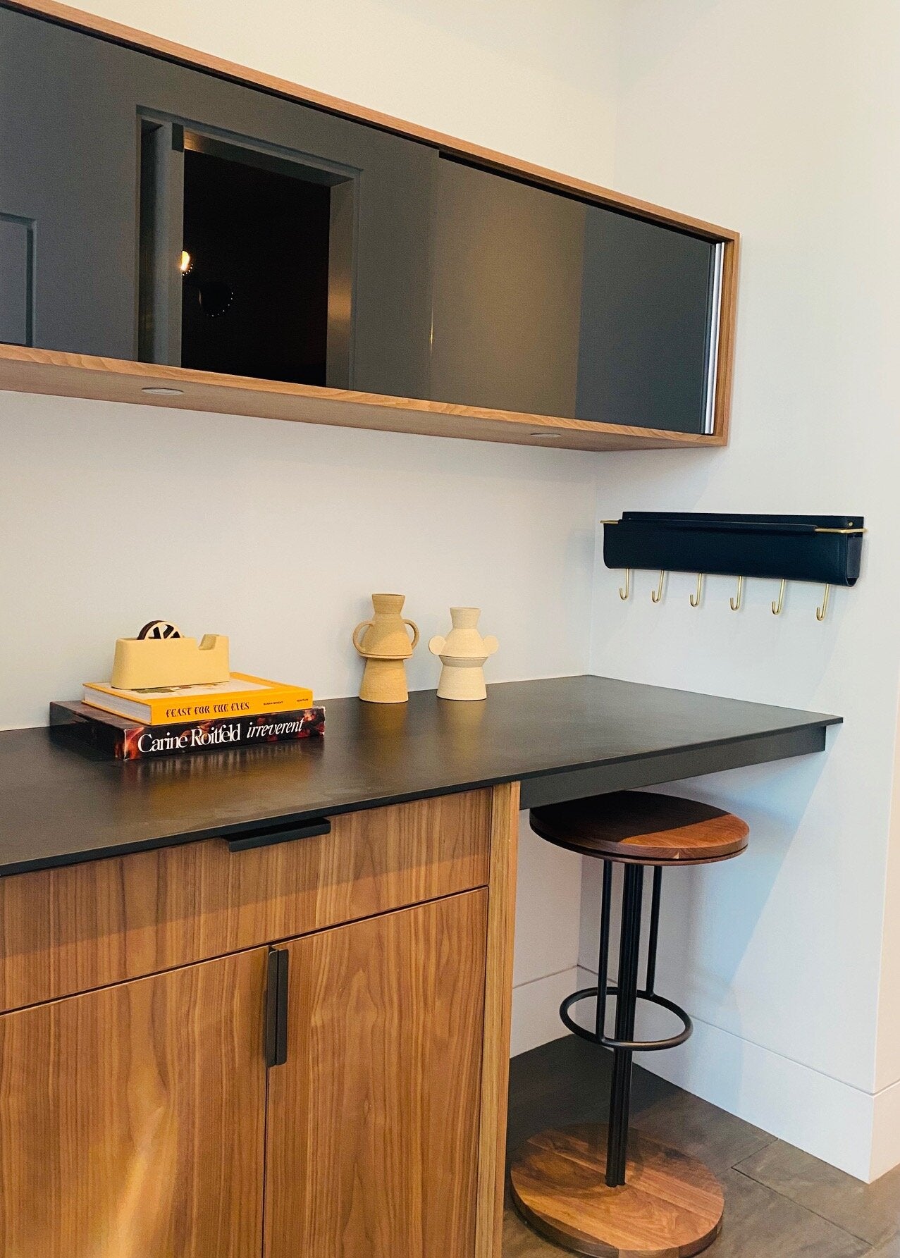 Ledger Wall Pocket 24"L with Hooks – FIELD + SUPPLY